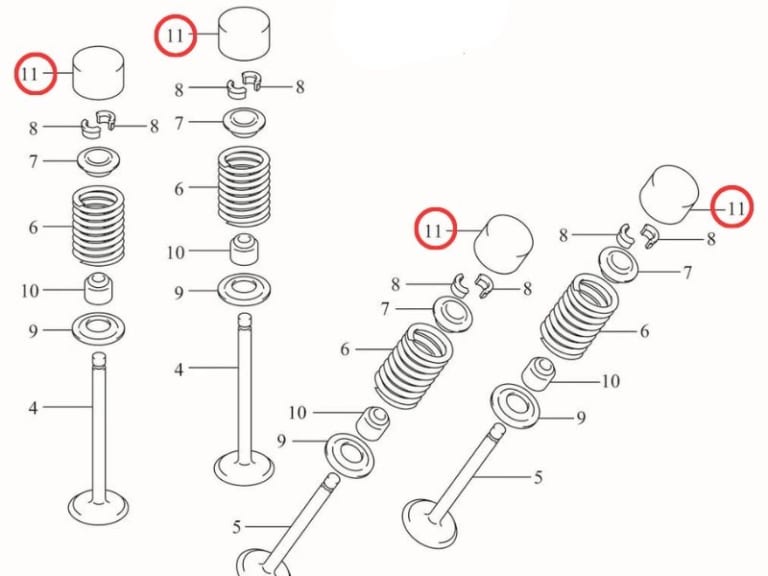 Con đội thủy lực Suzuki XL7/XL7 Hybrid | 12891-51K00-312