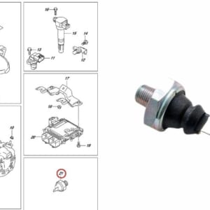 Cảm biến áp suất dầu động cơ Suzuki 3782080GP0000| 37820-80GP0-000