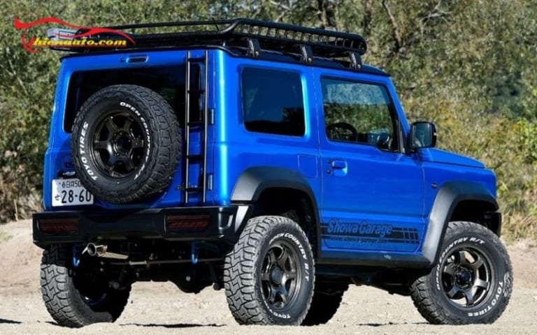 Mâm/ Lazang Suzuki Jimny RAYS Gram Lights 16 inches xám/đồng