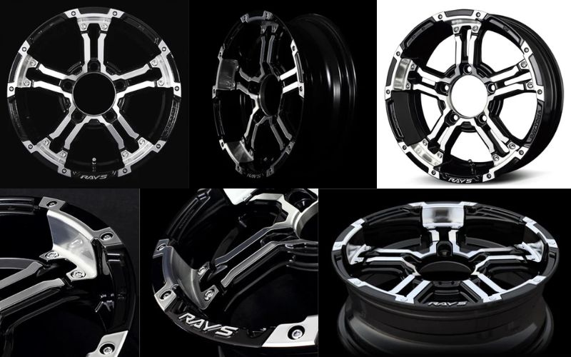 Mâm/ Lazang Suzuki Jimny RAYS DAYTONA FDX-J 16 inches